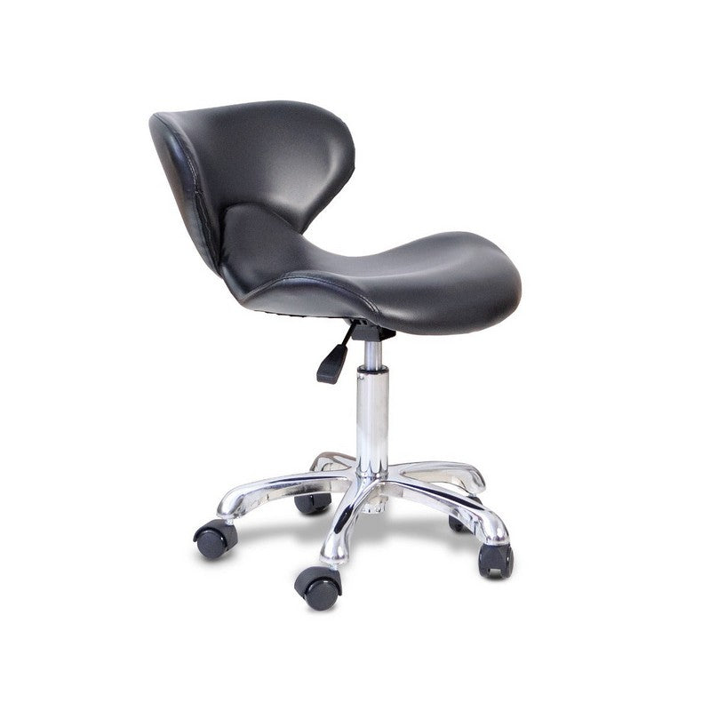 Crescent Technician Chair Black w/Chrome base – shopANS.com