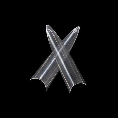 ANS French Stiletto - Clear - #00 - 09 - 500pcs – shopANS.com